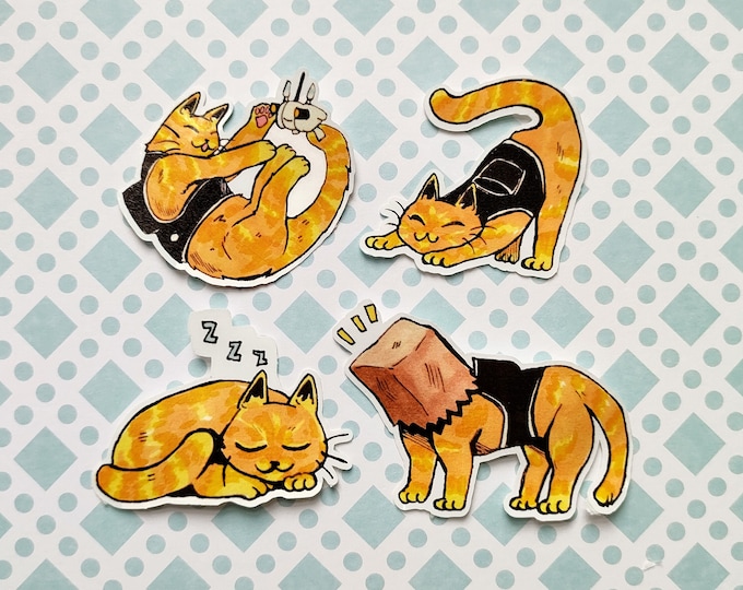 Stray Badge Set - Stray Game, Stray Game Pins, Stray Game Badges, Stray ...