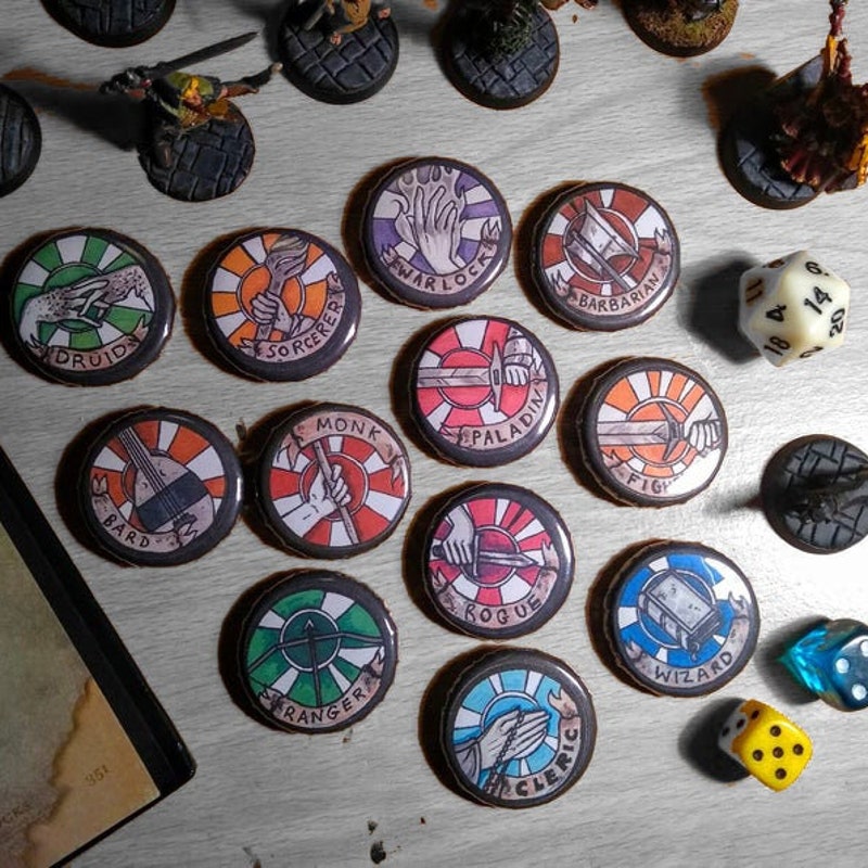 Dnd Pin - Etsy