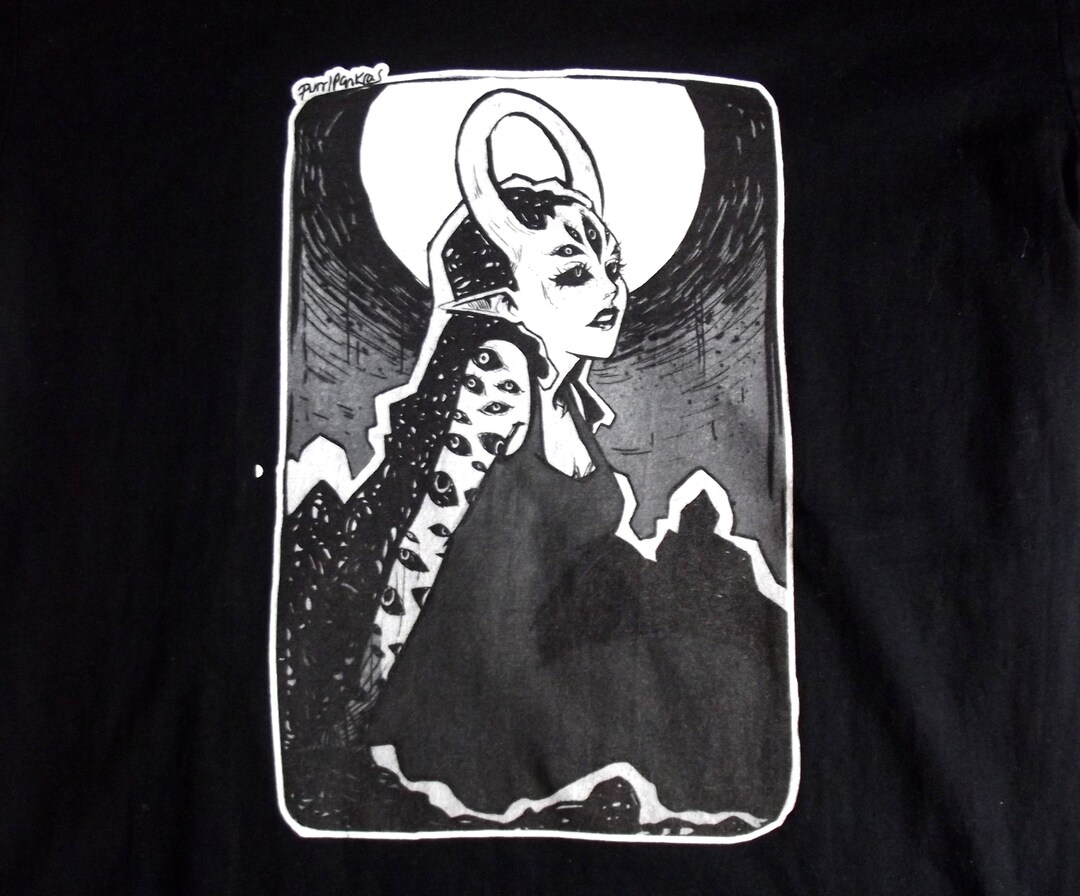 Corrupted Angel Tshirt sizes S-XL Bibically Accurate Monster - Etsy