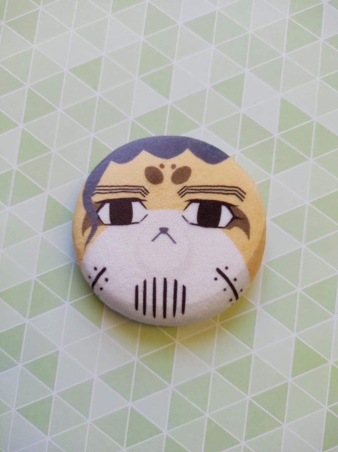 Golden Kamuy, Ogata Hyakunosuke Soft Plush Button Pin Badge - Etsy