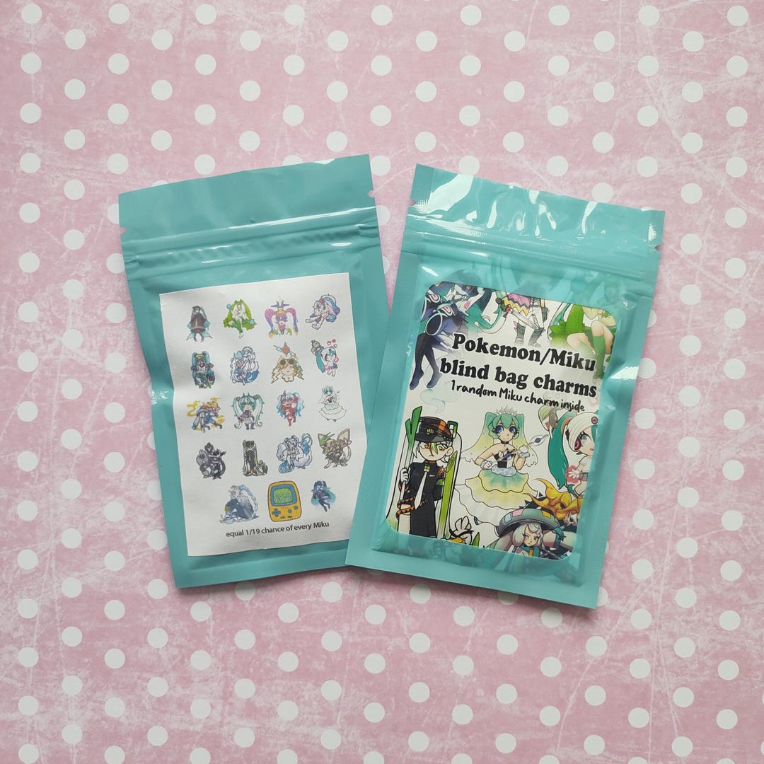 Project Sekai Hatsune Miku Pokemon Trainer Keychains Blind Bag - Etsy