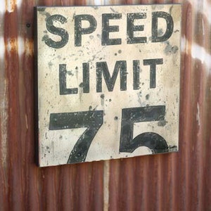 Racing Transportation Wall Art & Decor speed Limit - Etsy