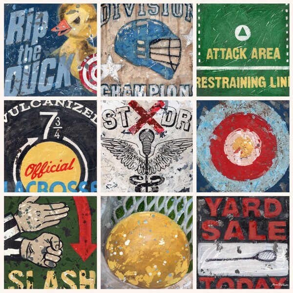 Lacrosse Wall Art - Etsy