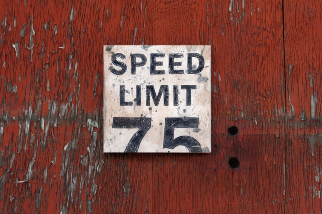 Racing Transportation Wall Art & Decor speed Limit - Etsy