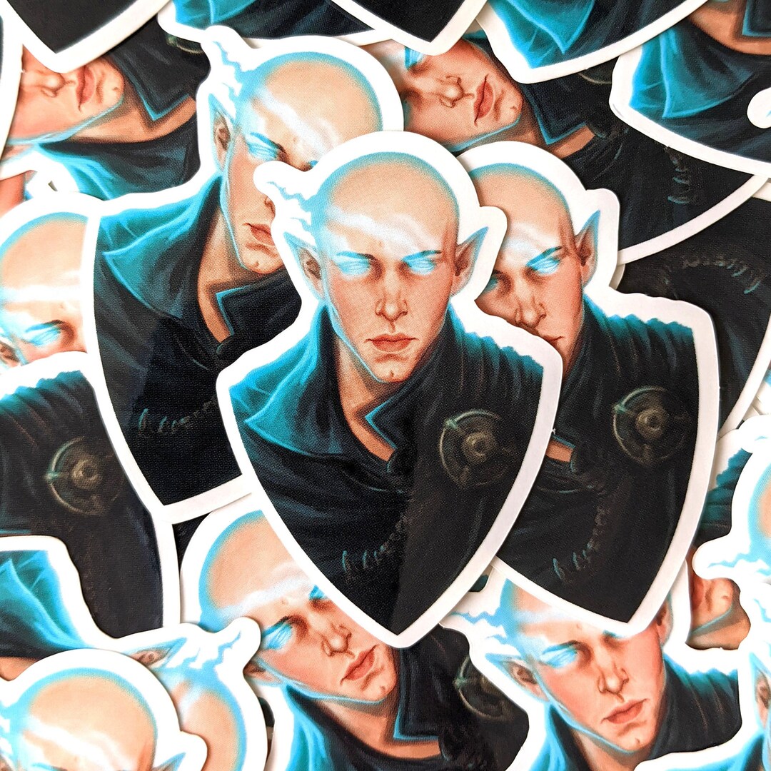 2.5" Solas Clear Sticker - Etsy