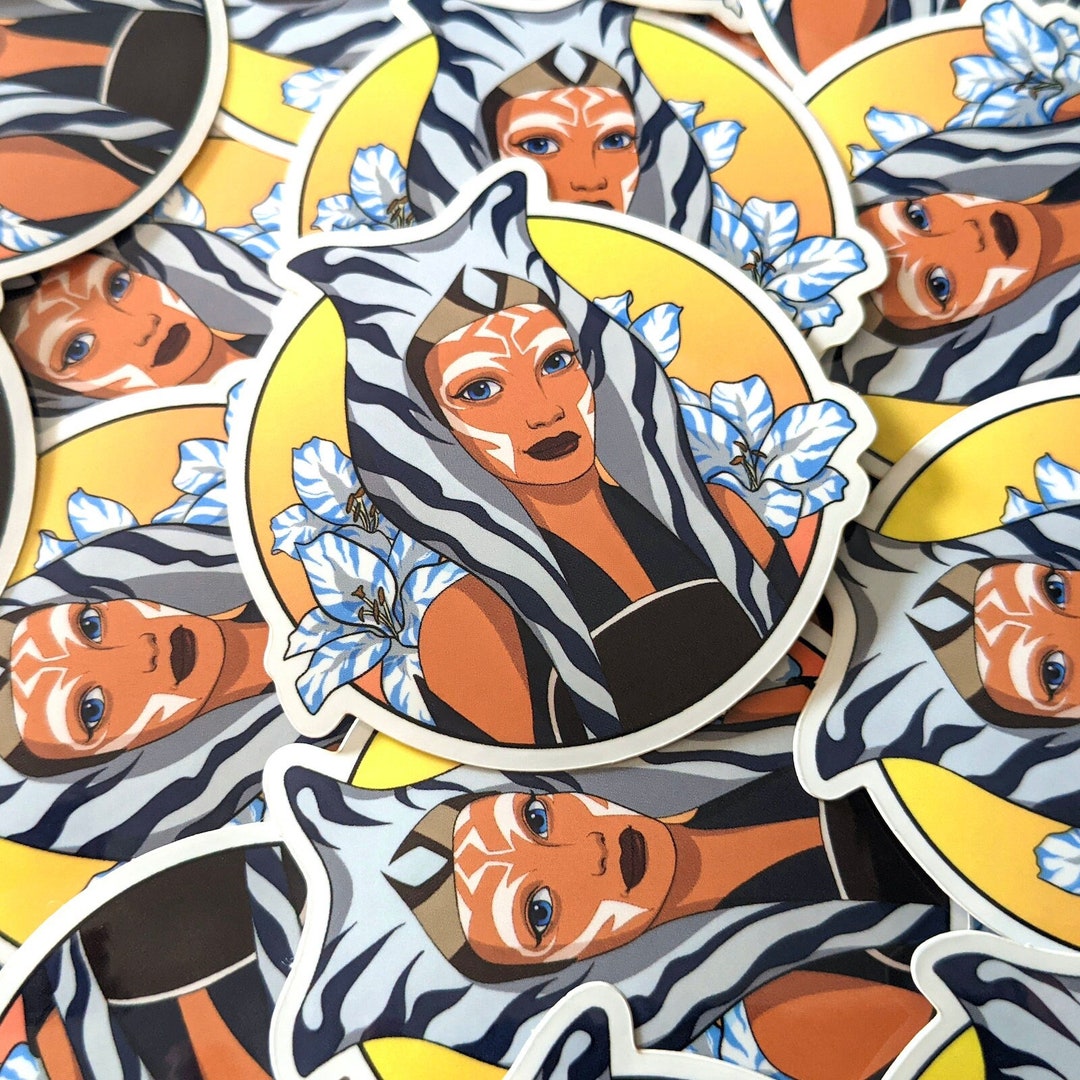 2.4" Ahsoka Sticker - Etsy