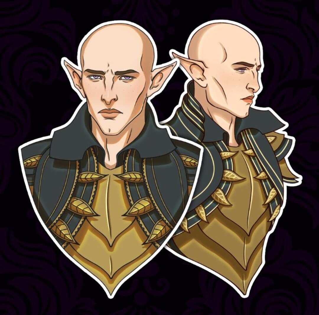 PREORDER - 3.5" Solas Sticker - Etsy