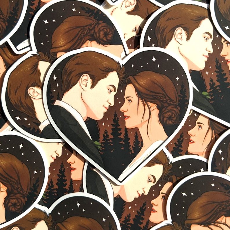 3 Matte Twilight Sticker - Etsy