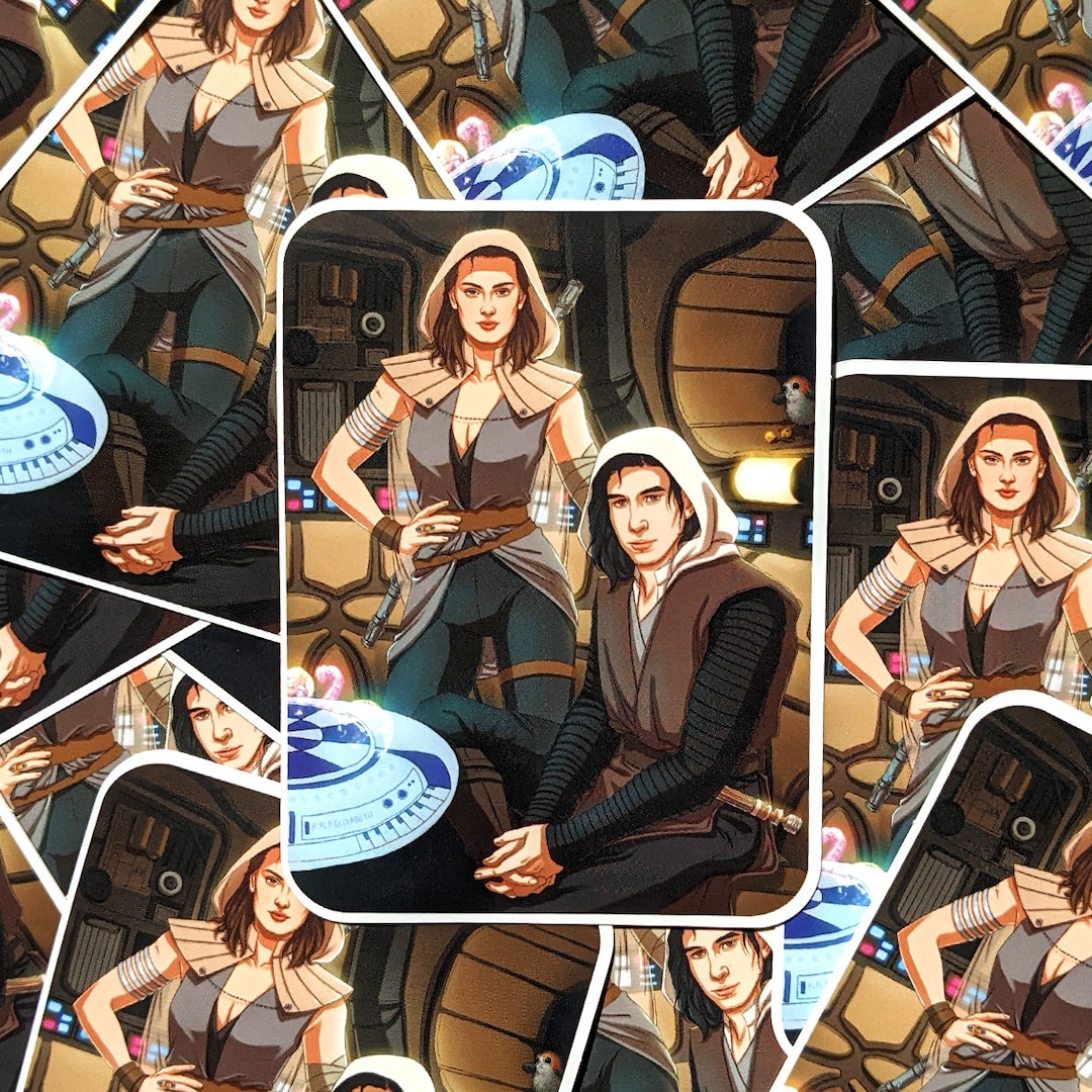 4"x3" Reylo Sticker - Etsy