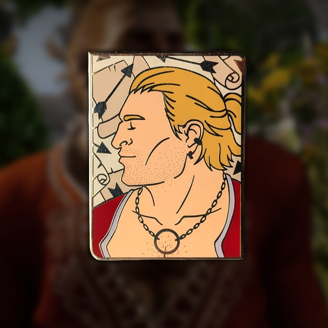 Varric Tarot Card Pin - Etsy