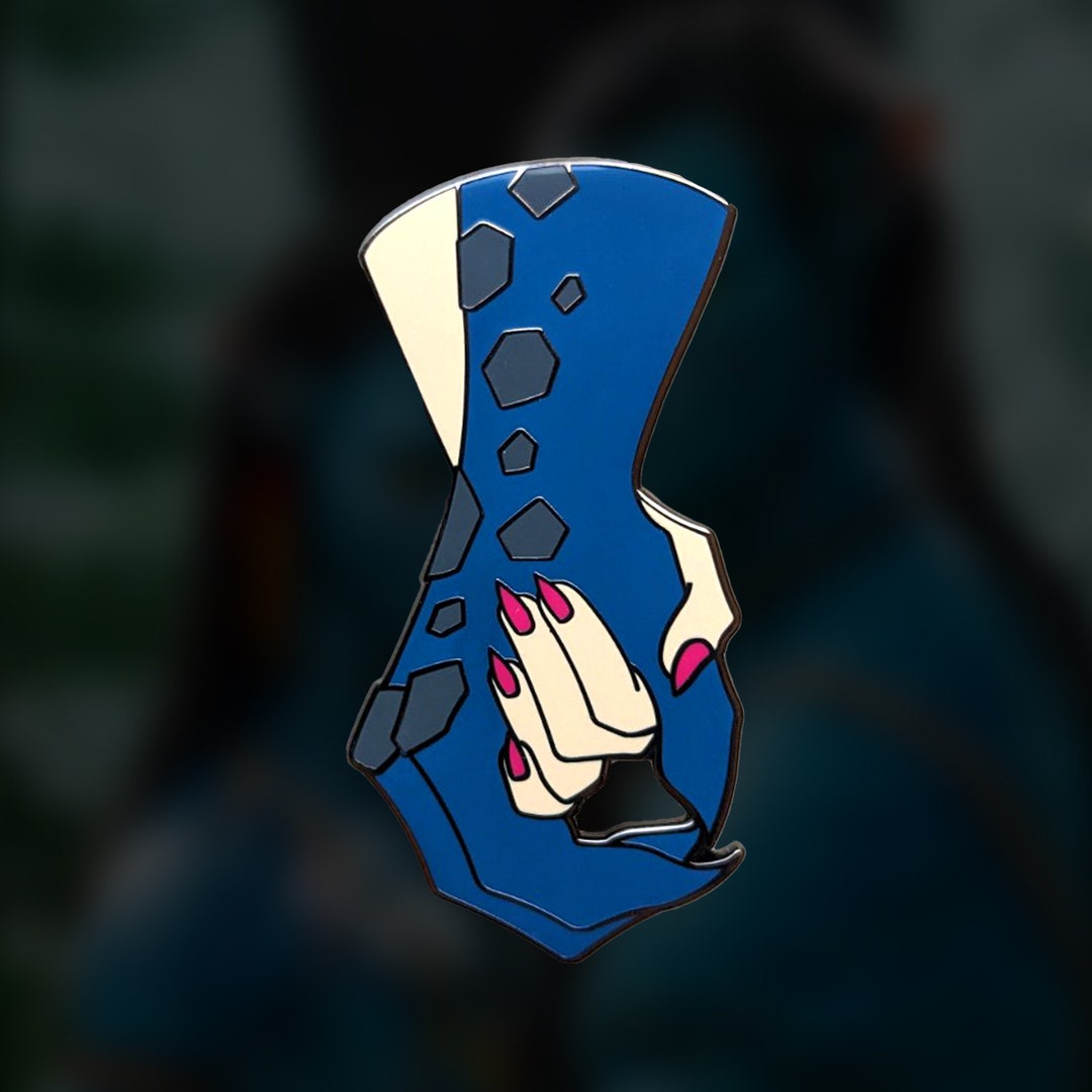 Holding Hands With Monsters Pin - Ice Planet Barbarians - Etsy