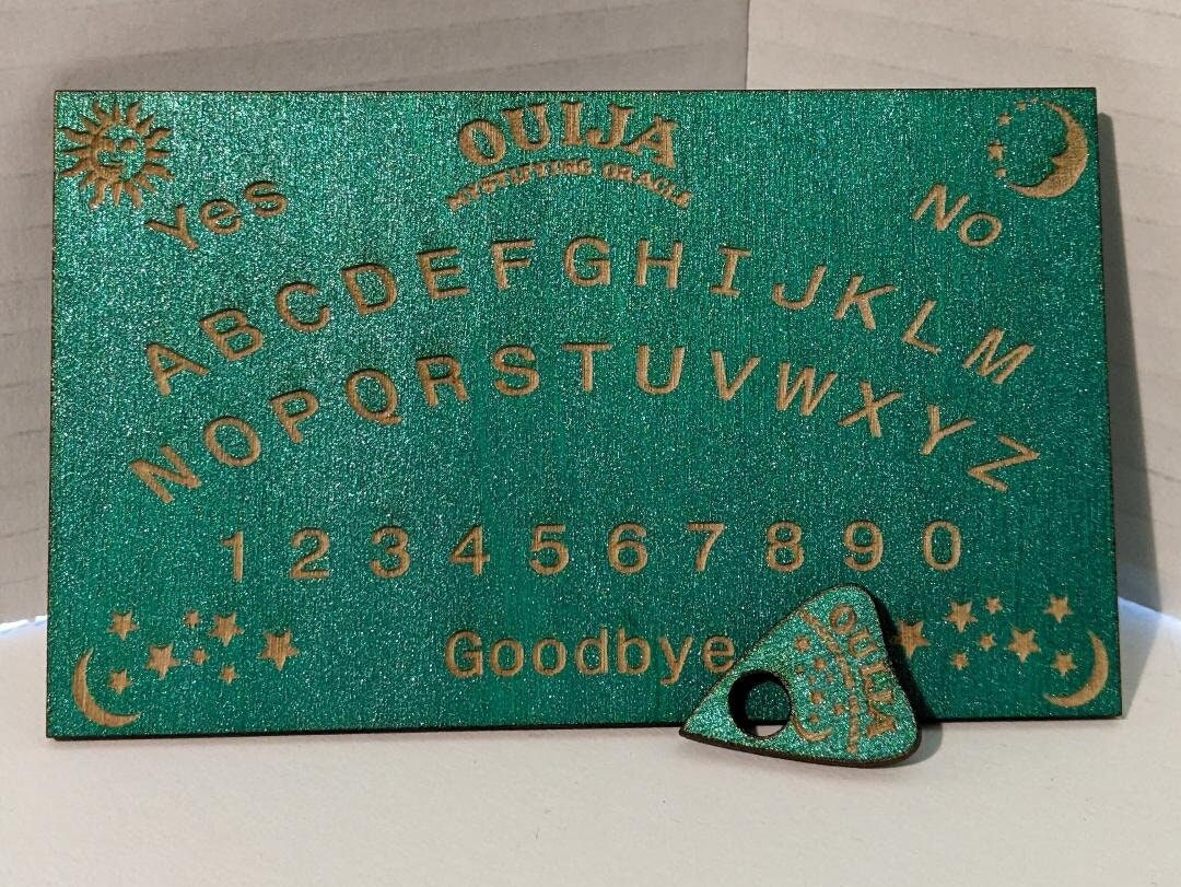 Mini Travel Ouija Board With Planchette - Etsy