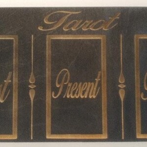 Tarot Card Spread Wooden Reading Board - Etsy