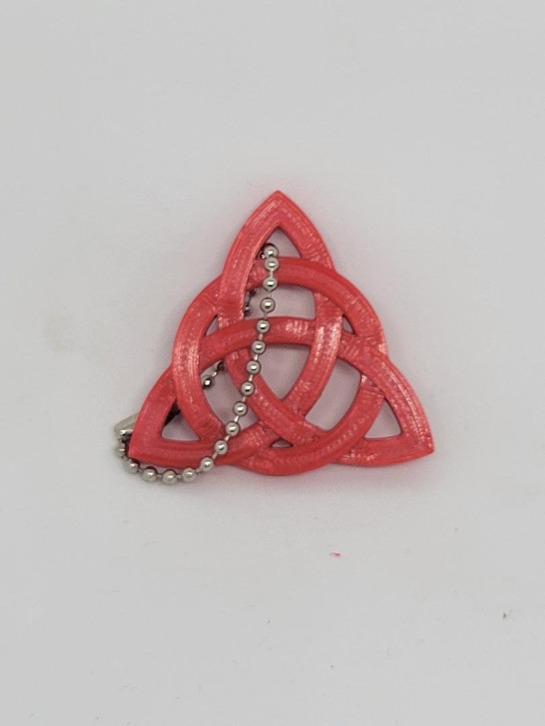 Triquetra Keychain, Sipper Pull, Backpack Trinket. - Etsy