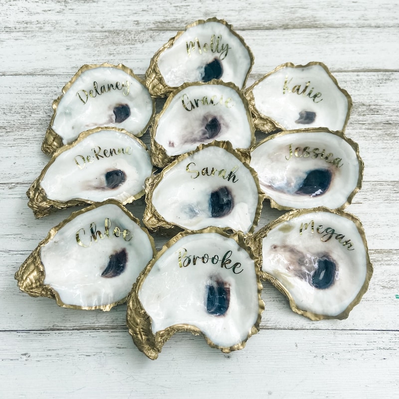 Oyster Place Cards - Etsy