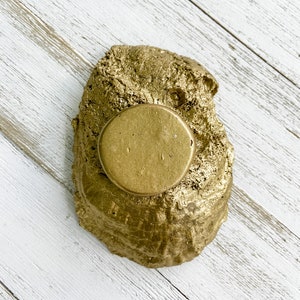 South Carolina Oyster Shell Jewelry Dish / Ring Dish With Palmetto Tree ...