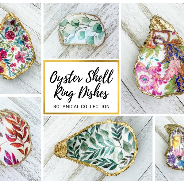 Oyster Shell Jewelry Dish - Etsy