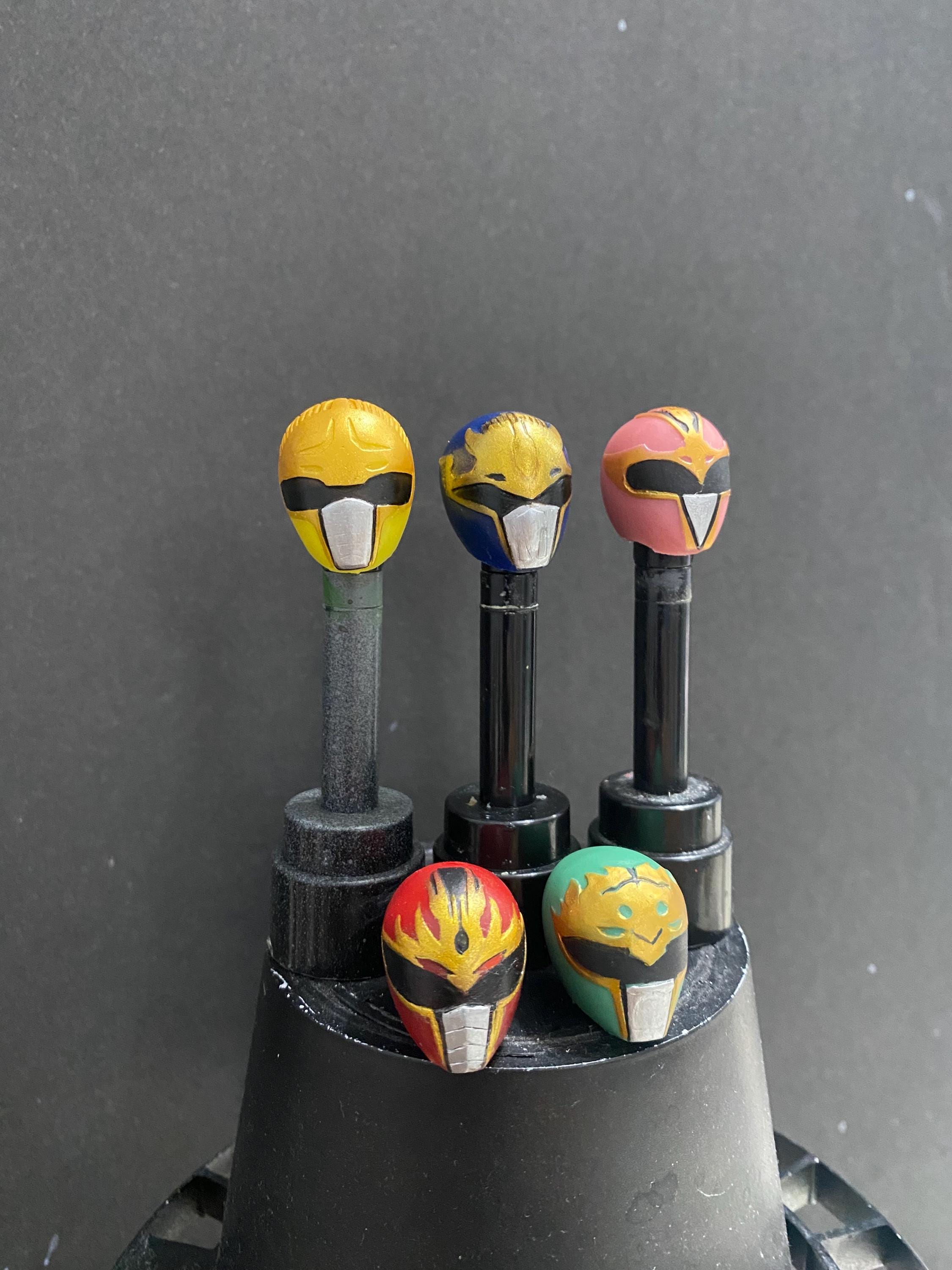 Power Rangers Lightning Collection Squadron (dairanger) Custom Helmets ...