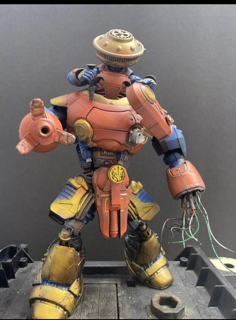 Power Rangers Alpha Mech Custom - Etsy