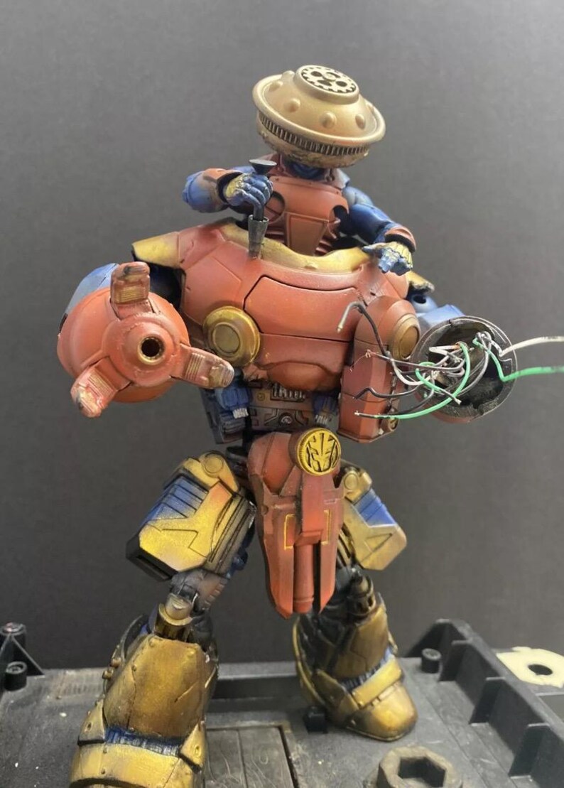 Power Rangers Alpha Mech Custom - Etsy