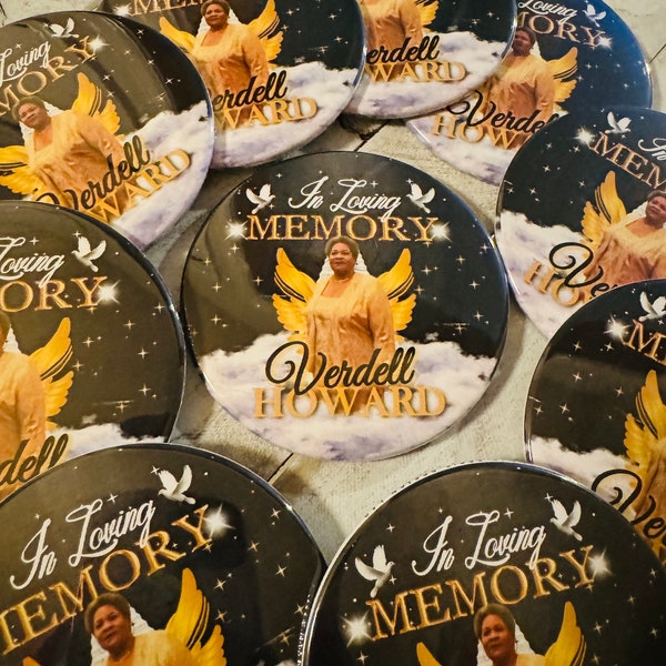 Personalized Photo Buttons - Etsy