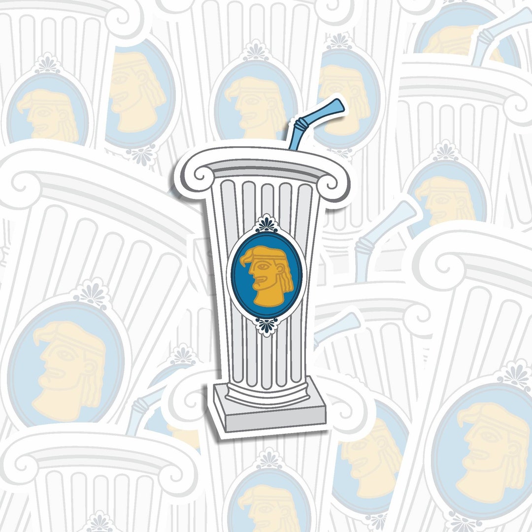 Herculade Cup Waterproof Vinyl Sticker - Etsy UK