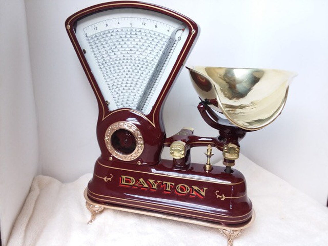 Custom Restored Antique Dayton Candy Scales - Etsy
