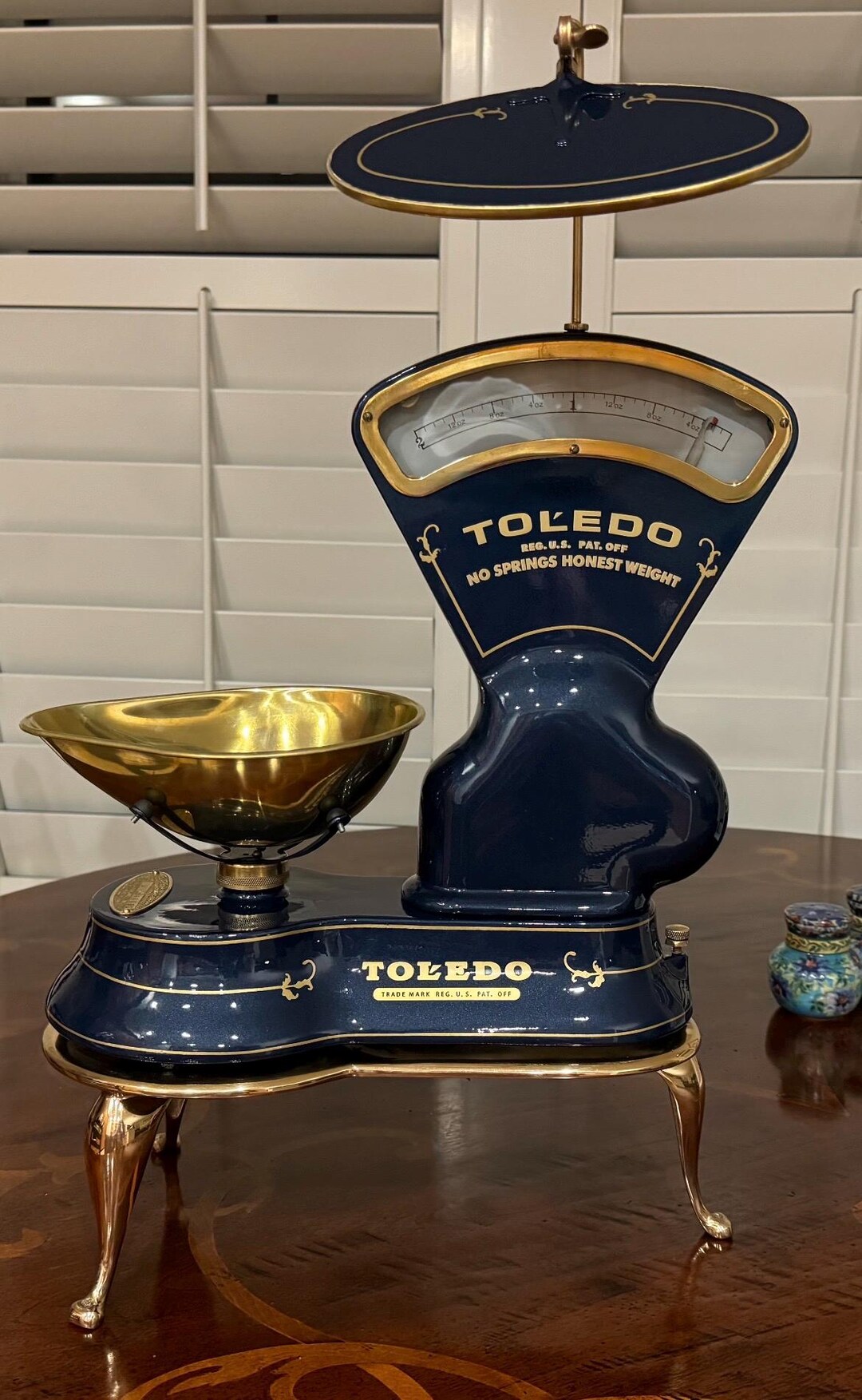 Custom Restored Cast Iron Toledo Mercantile/ Candy Scales - Etsy