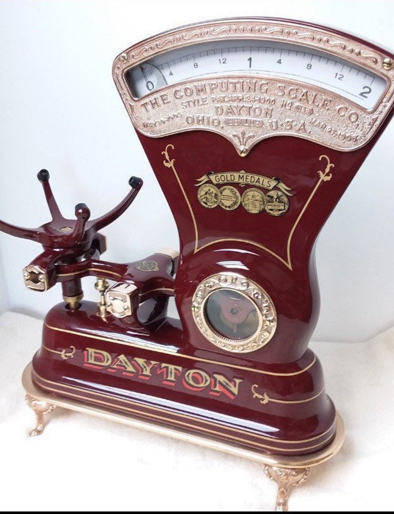 Custom Restored Antique Dayton Candy Scales - Etsy
