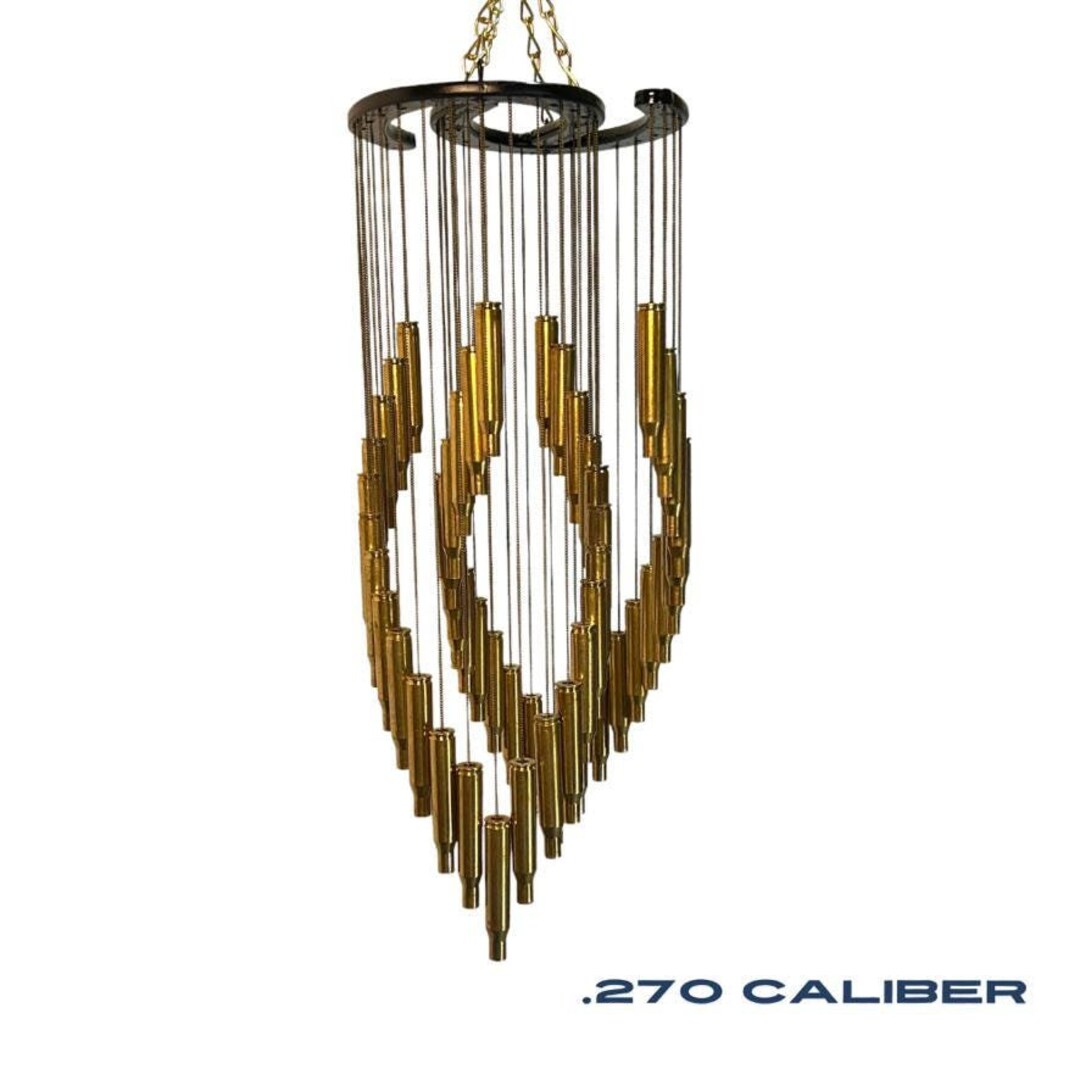 270 Caliber Hurricane Bullet Wind Chime - Bullet Chime, Peaceful Wind ...
