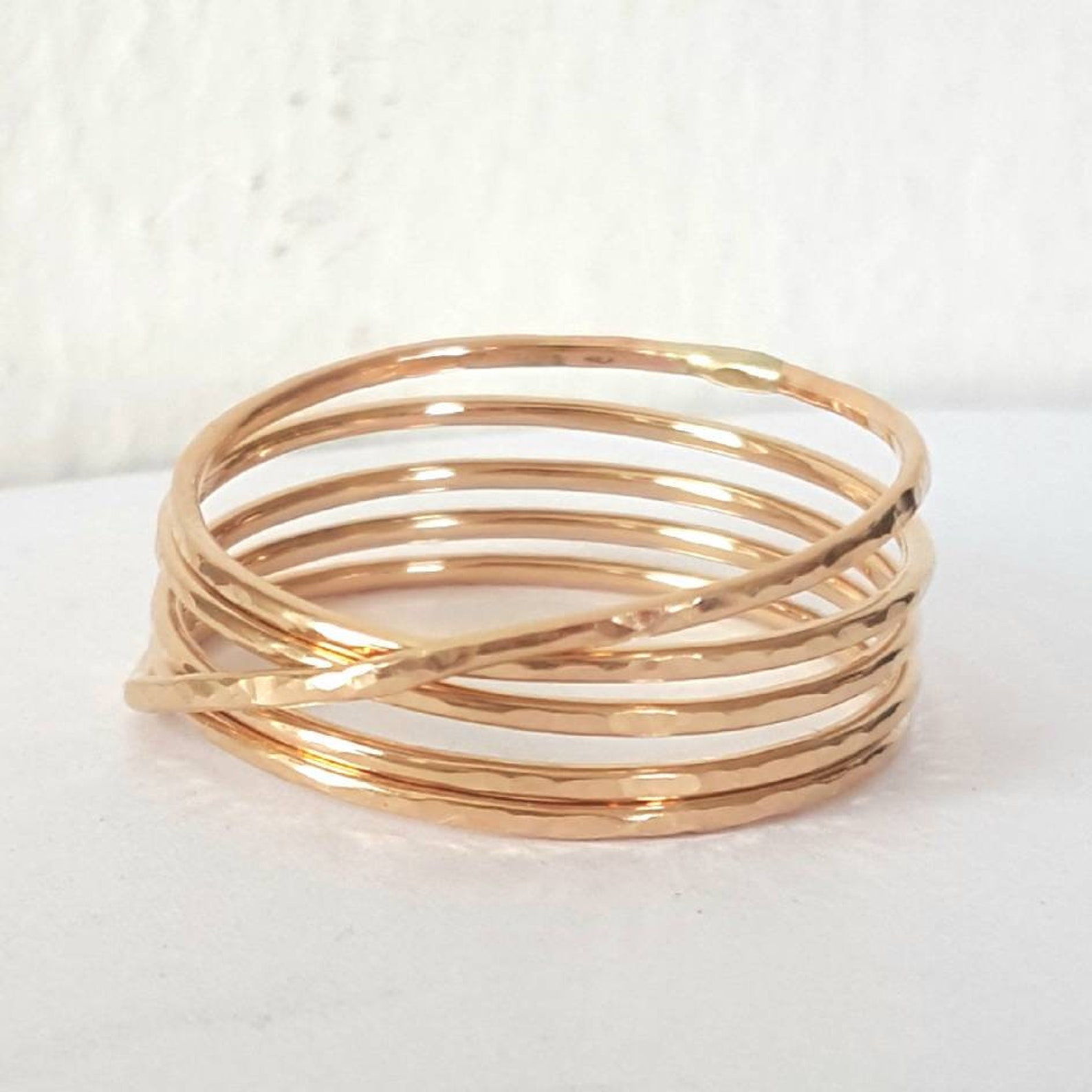 Gold Wrap Ring 14K Gold Filled Wraparound Ring Gold Stack | Etsy