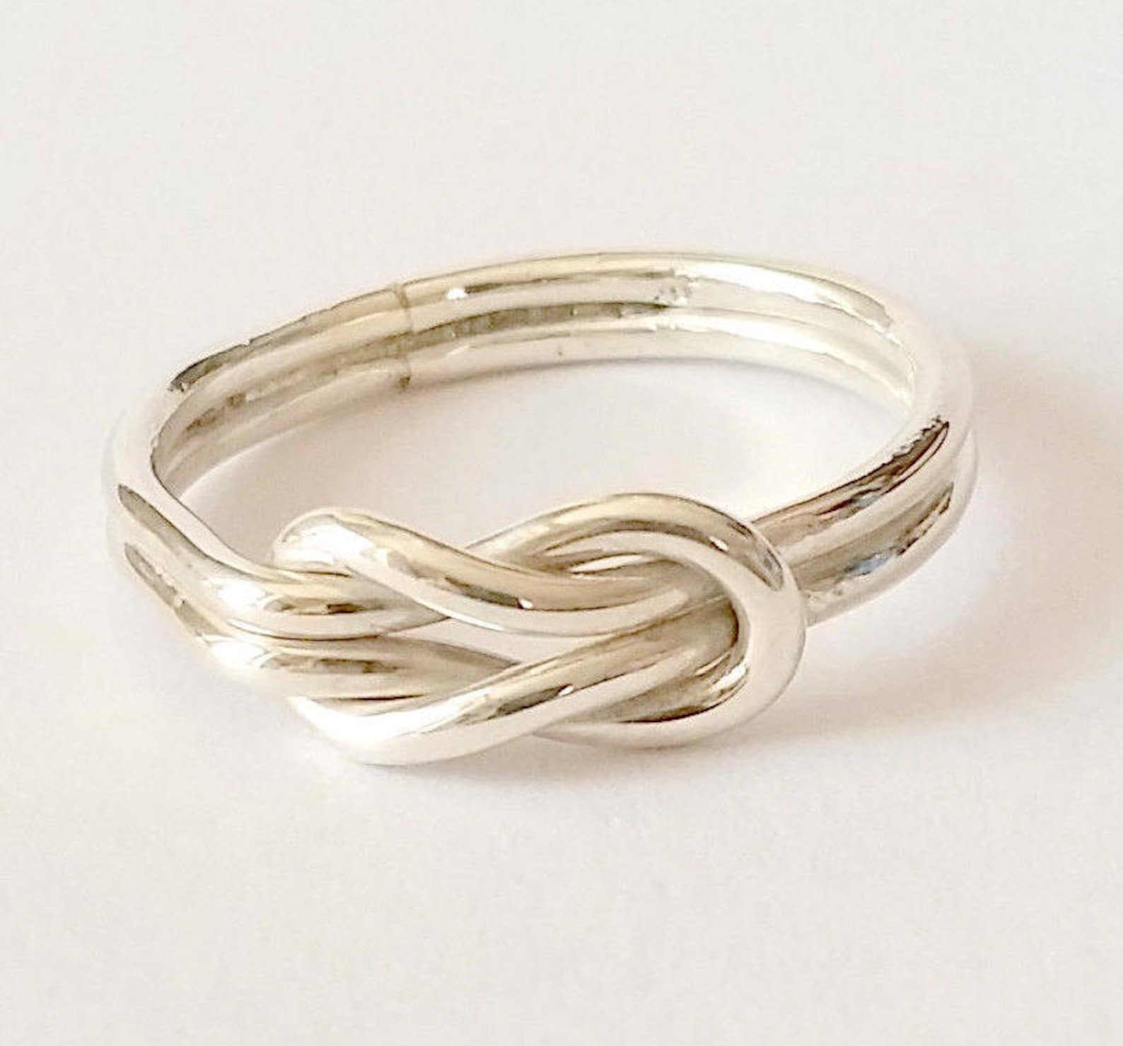 Love Knot Ring LOVERS KNOT RING 14k Gold Filled & Sterling | Etsy