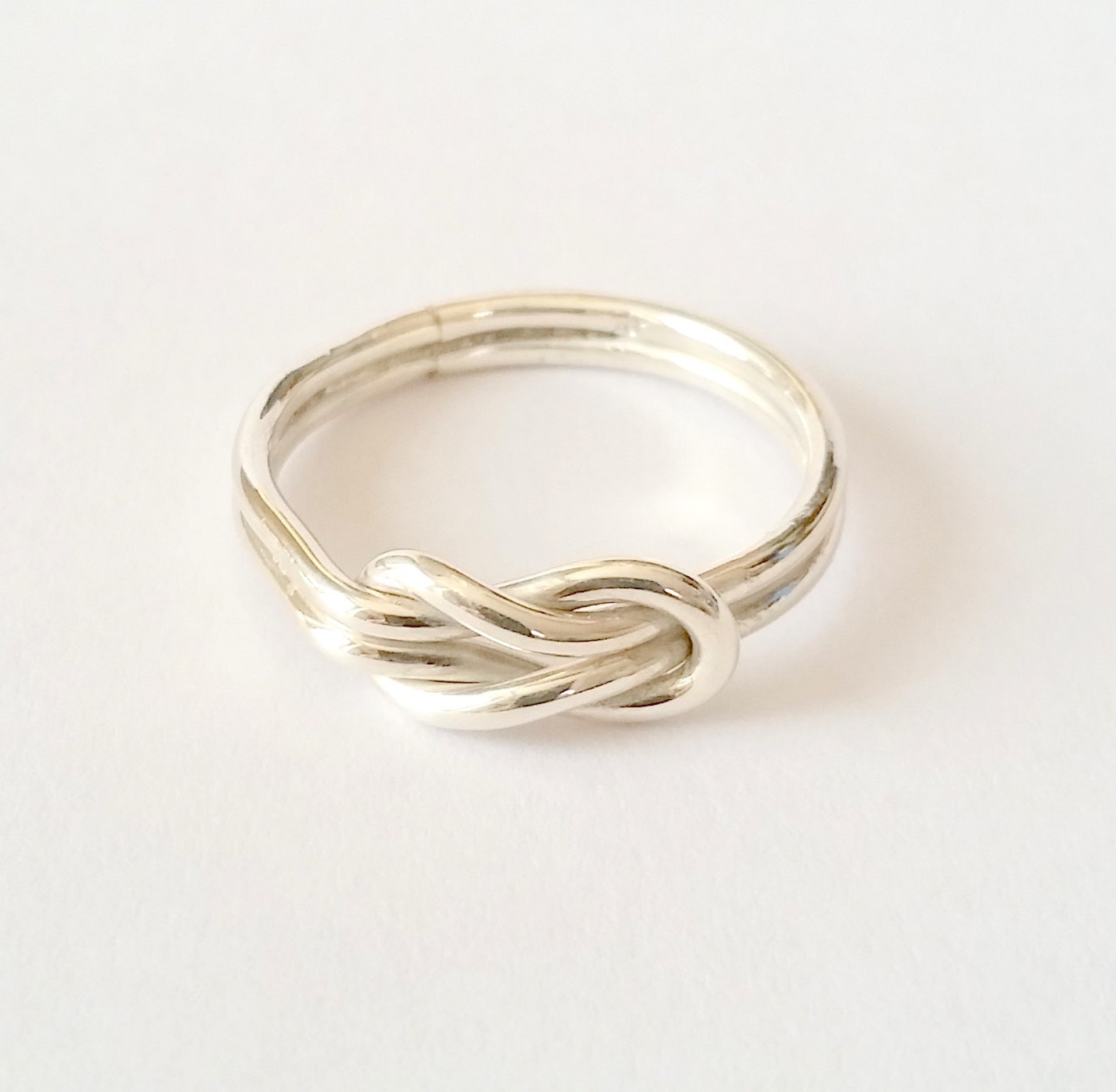 Infinity Knot Ring Eternity Men Ring Men Sterling Silver | Etsy