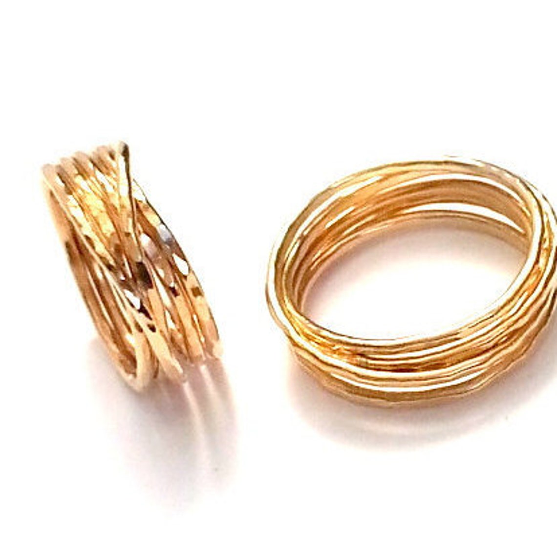 Large Gold Wrap Ring 14K Gold Filled Ring Infinity Ring | Etsy