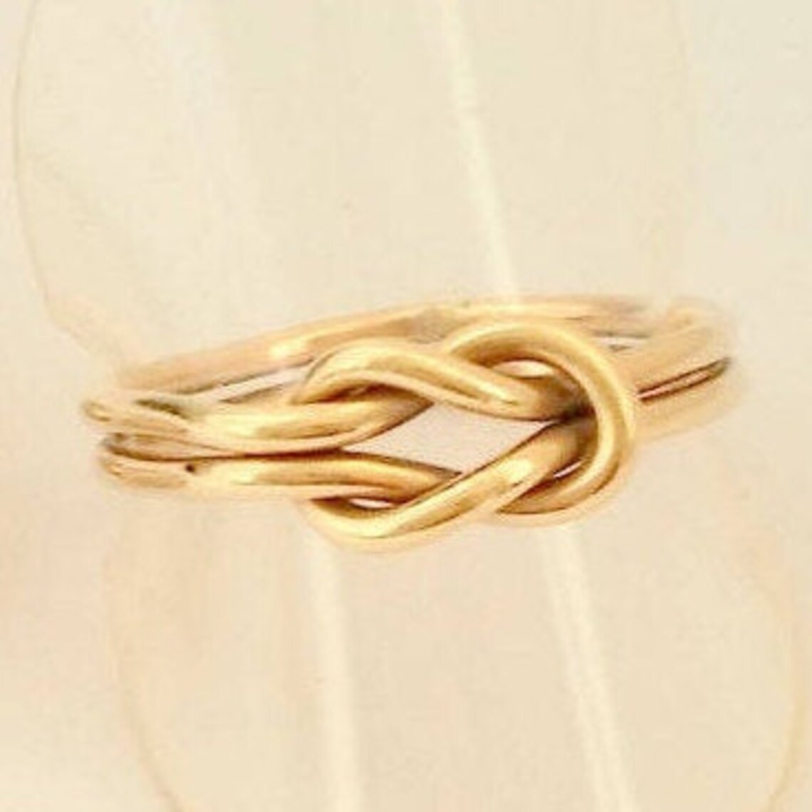 Love Knot Ring LOVERS KNOT RING 14k Gold Filled & Sterling - Etsy