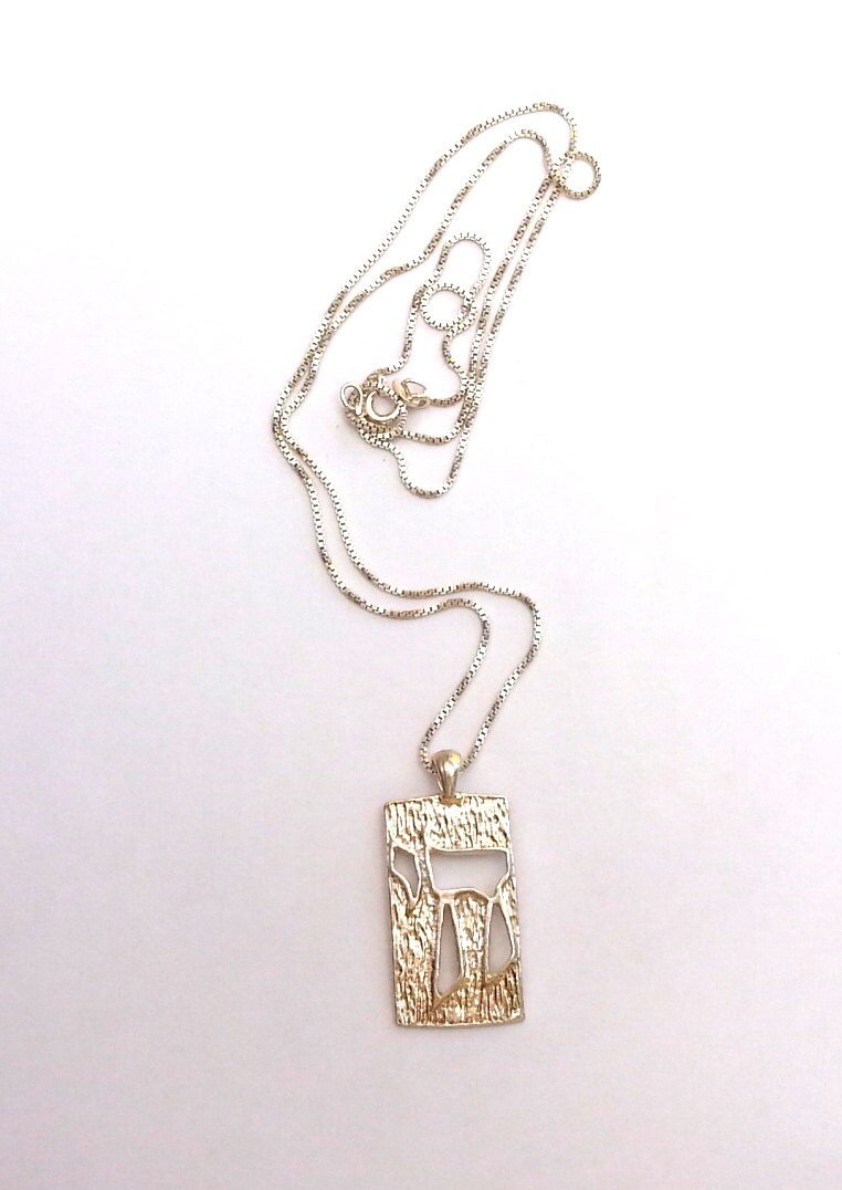 Jewish Religious Jewelry - Modern Minimalist Jewish Jewelry - Judaica ...