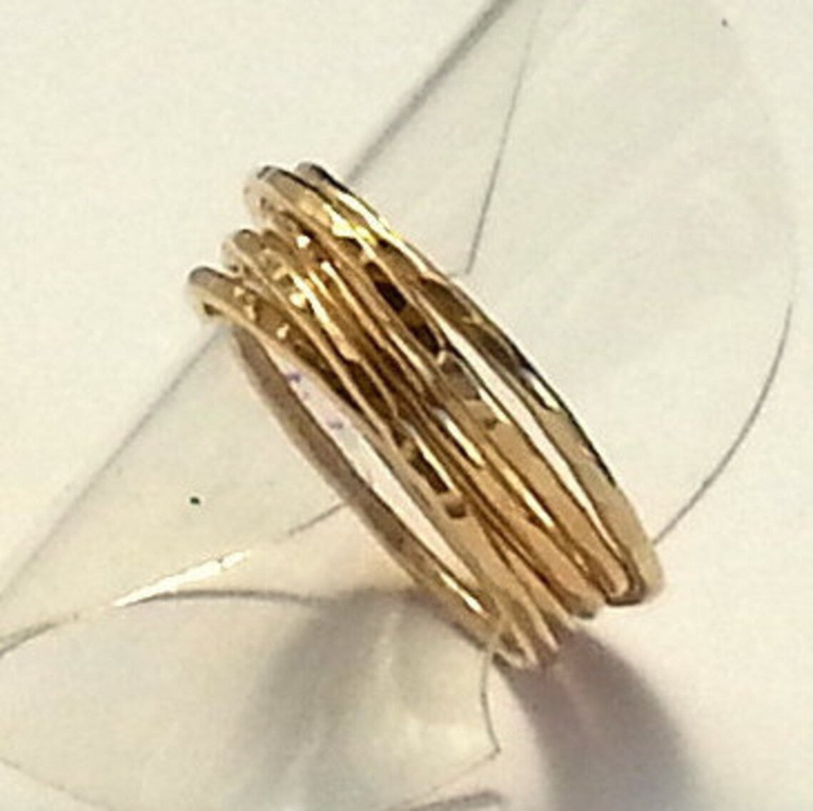 Large Gold Wrap Ring 14K Gold Filled Ring Infinity Ring - Etsy