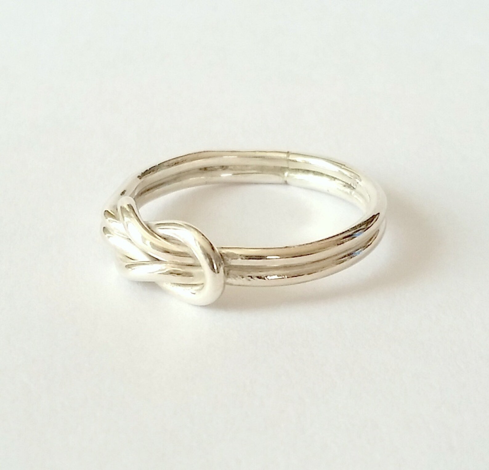 Infinity Knot Ring Eternity Men Ring Men Sterling Silver - Etsy