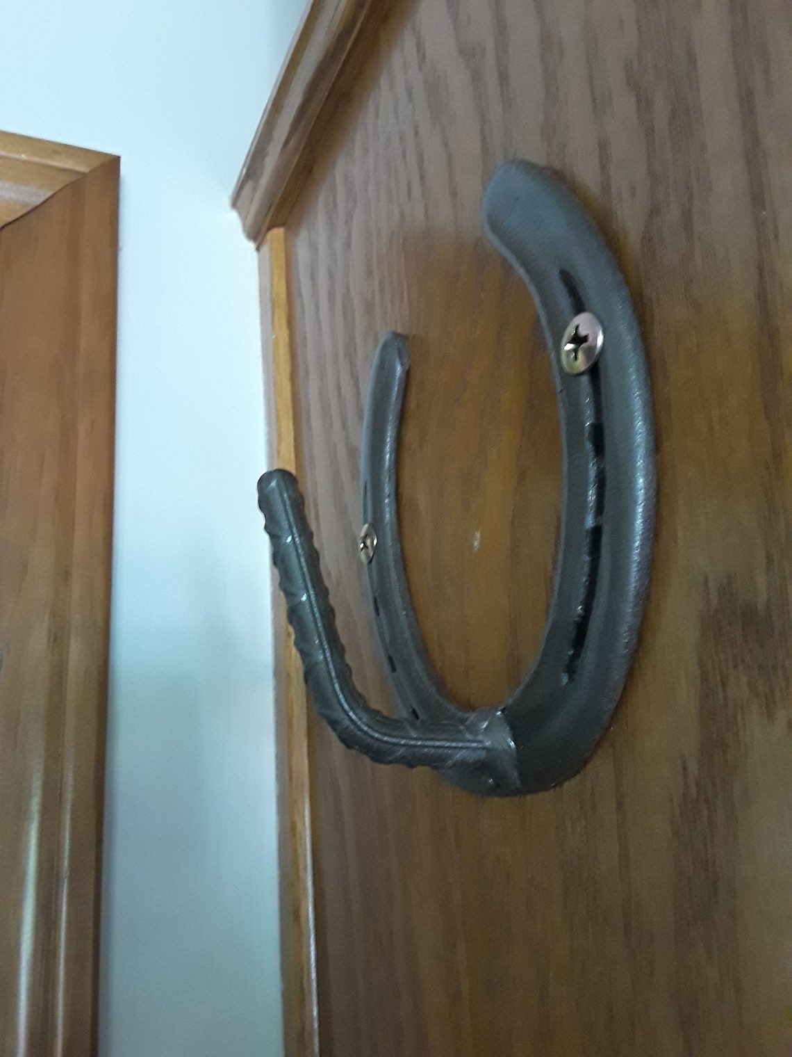 Set of 7 Horseshoe Hook Horseshoe Rack Horseshoe Hanger | Etsy