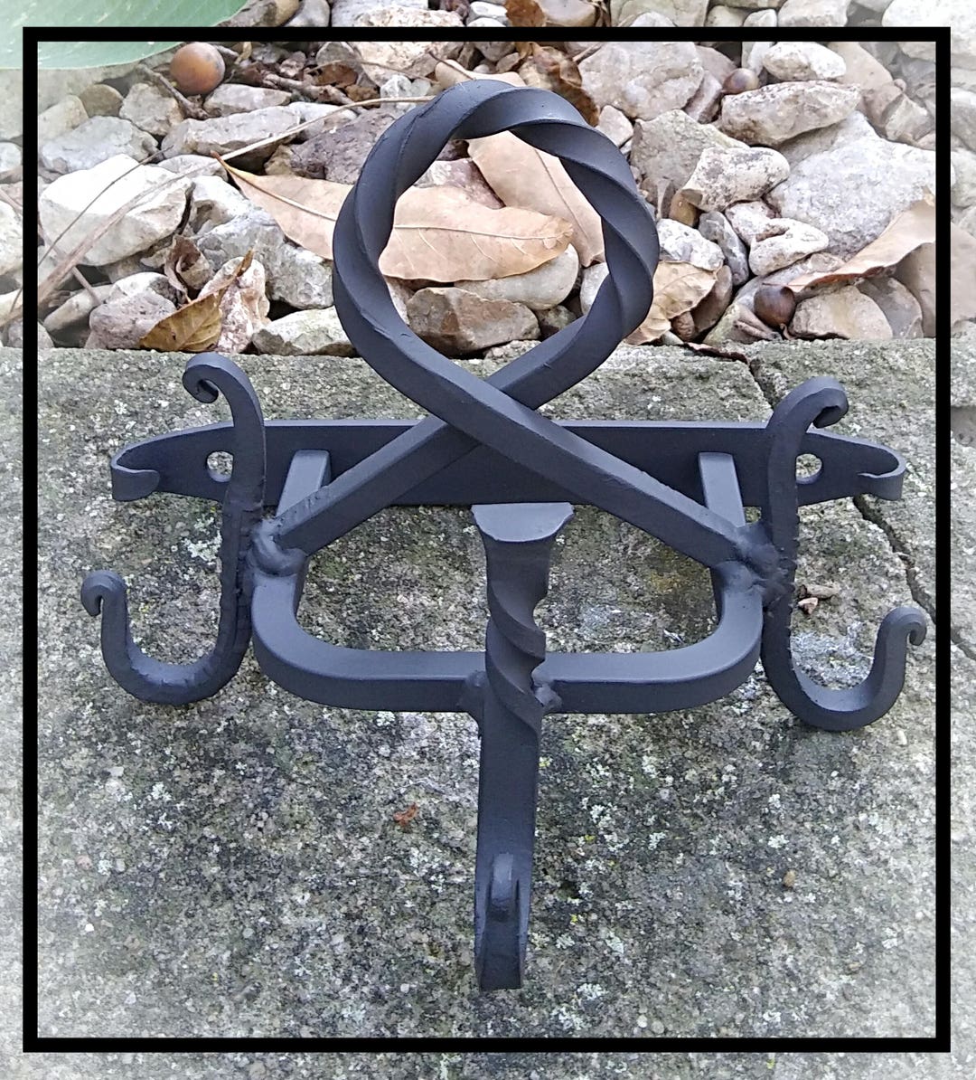 Wall Mounted Implement Hanger, Fireplace Tools, Camping/fire Pit Tools ...