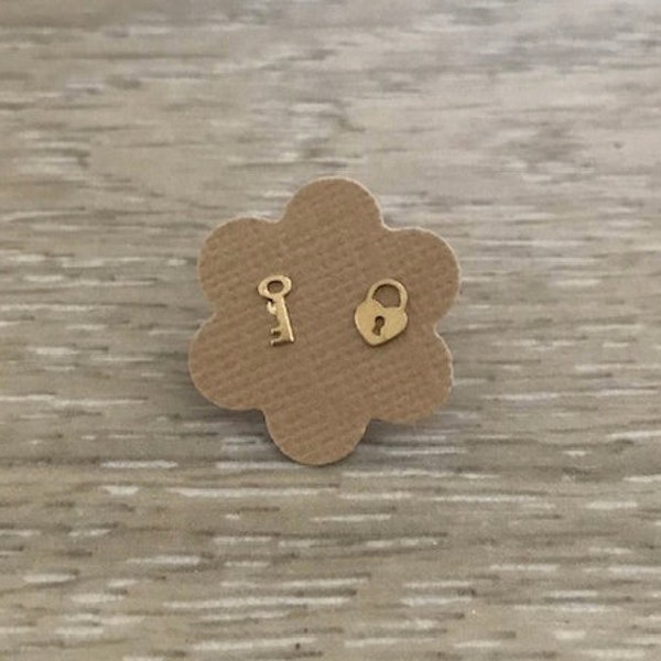 Gold Stud Earrings - Etsy