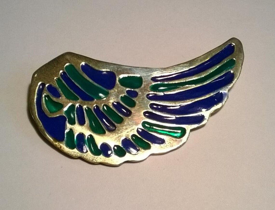 Heaven to Rise Necklace.angel Wing Pendant, Angel Mikail Pendant ...