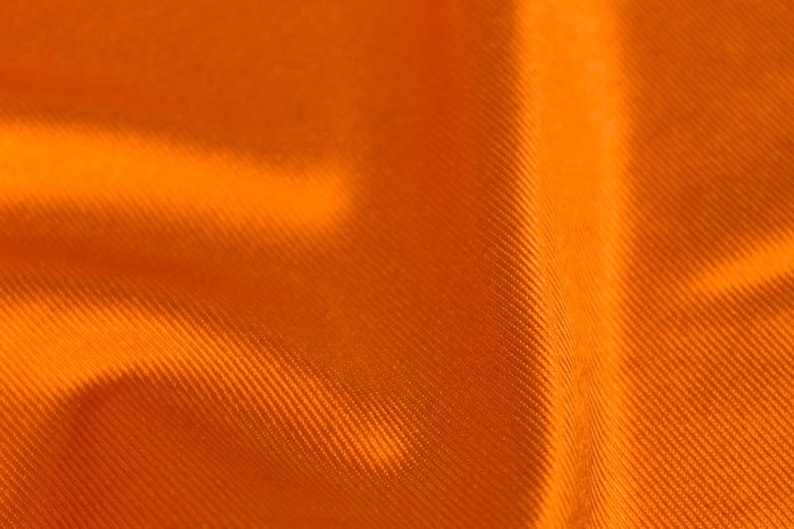 Orange Polyester Dazzle Fabric Sports Mesh Fabric Football | Etsy