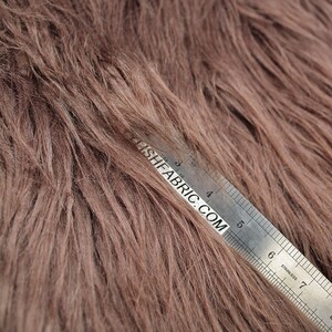 Colors Available for Faux Fur Fabric 2-3 Inches Long Pile Mongolian ...