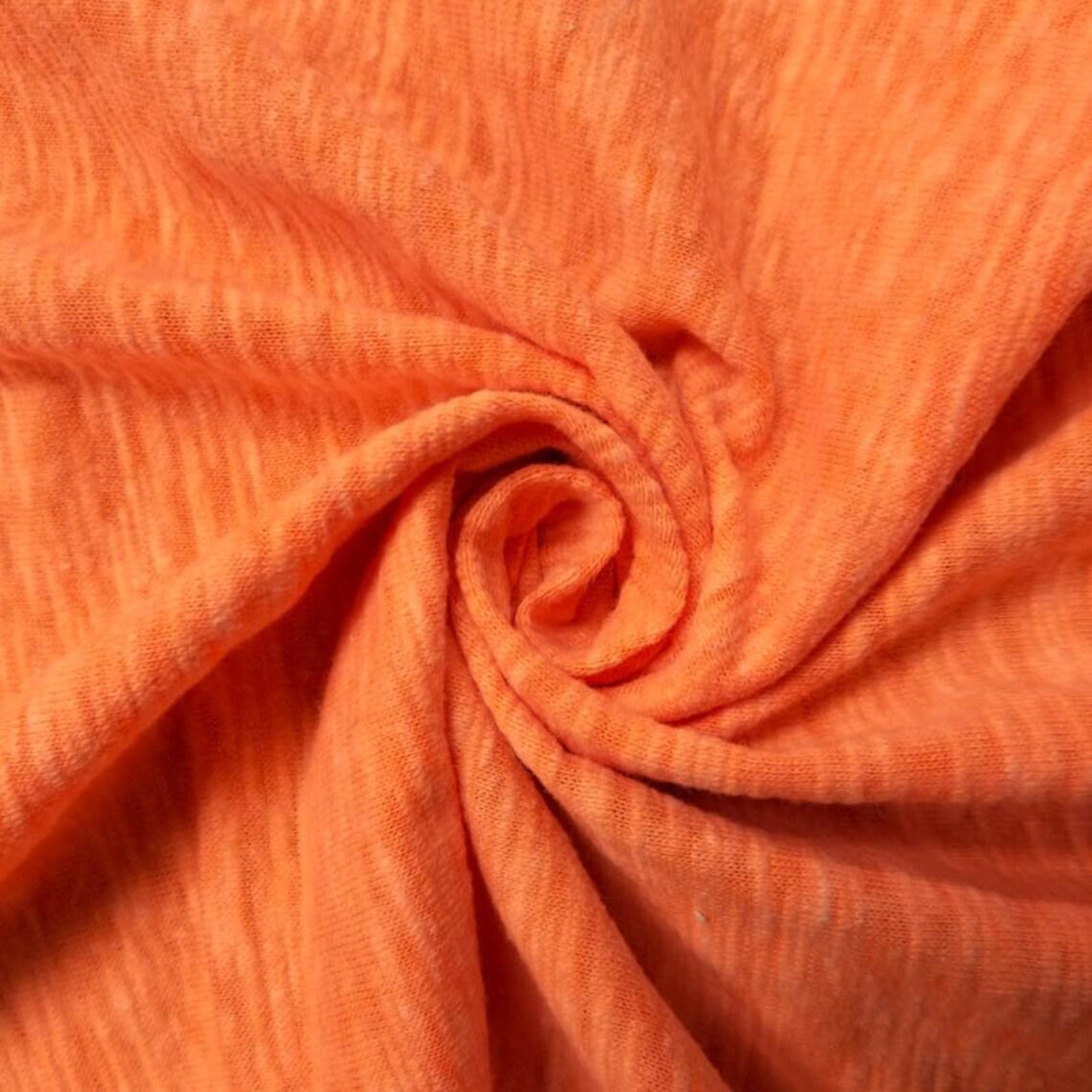 60" Maxi Slub Cotton Poly Spandex Jersey Knit Fabric by the Yard (195 ...