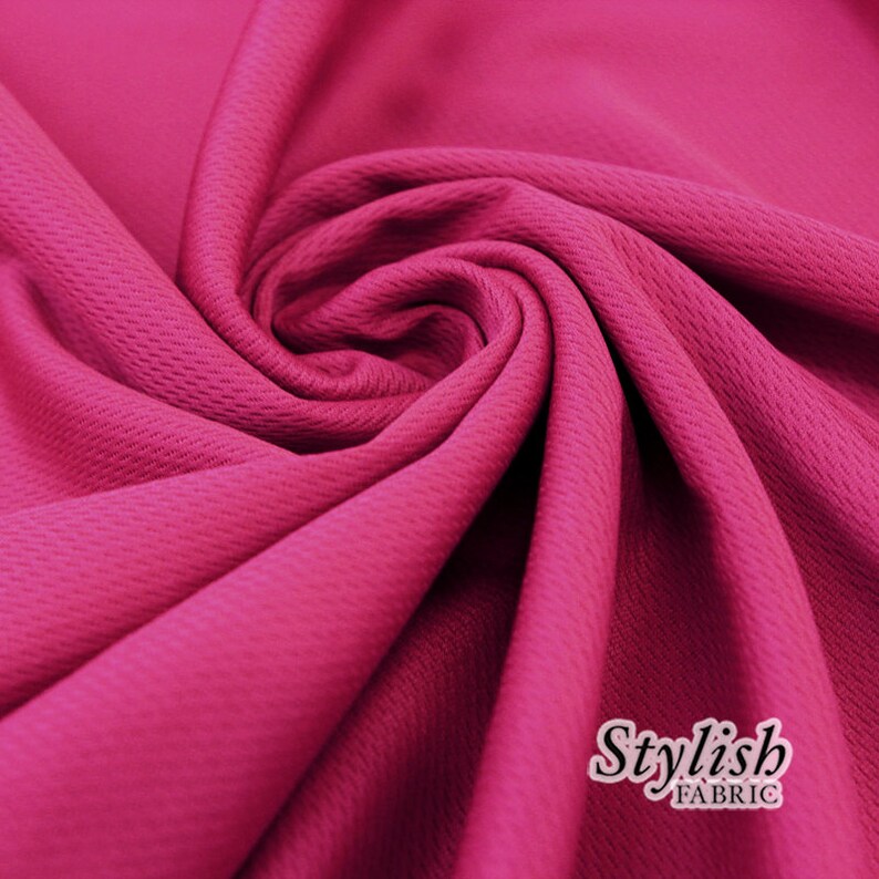 Fuchsia Sports Mesh Fabric Dimple Mesh Fabric by the Yard - Etsy
