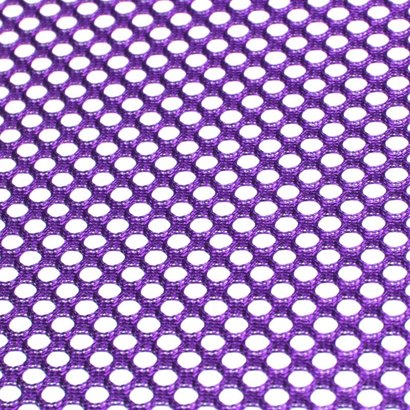 Purple King Mesh Knit Fabric by the Yard Football Fabric - Etsy