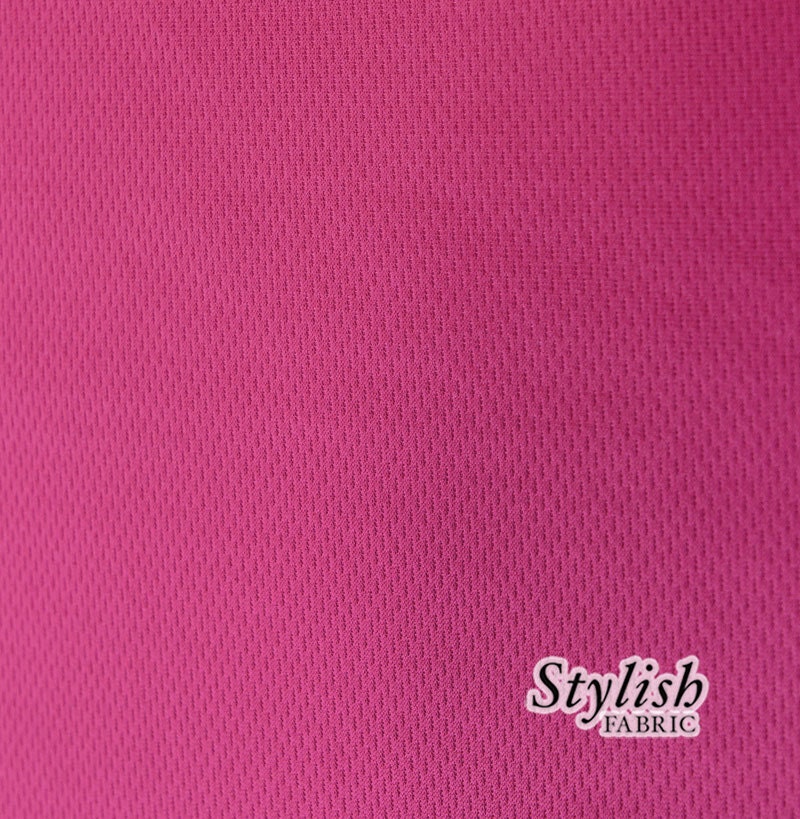 Dark Fuchsia Sports Mesh Fabric Dimple Mesh Fabric by the - Etsy