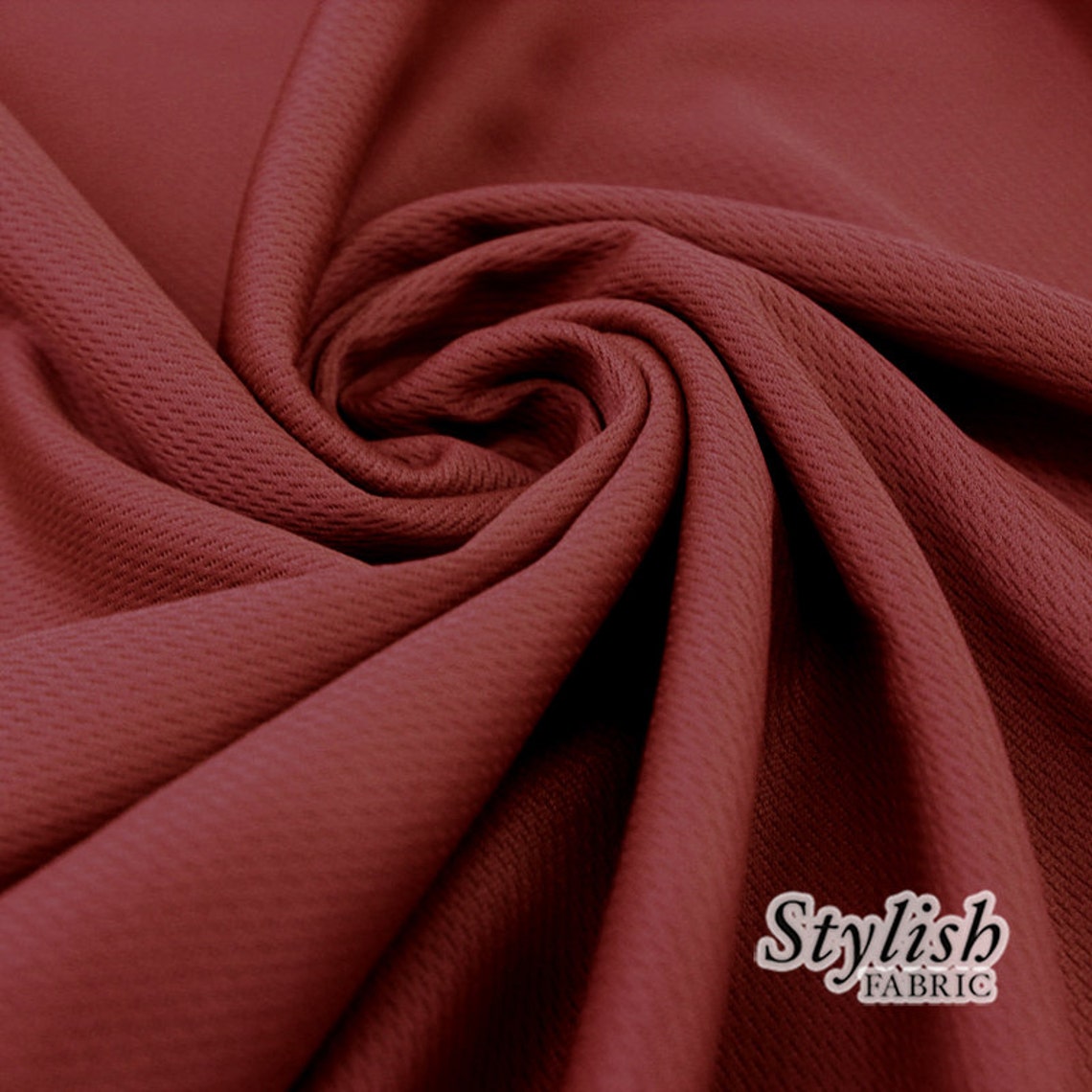 Burgundy Sports Mesh Fabric Dimple Mesh Fabric by the Yard | Etsy
