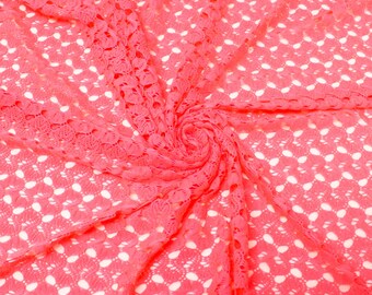 Neon Pink Lace - Etsy